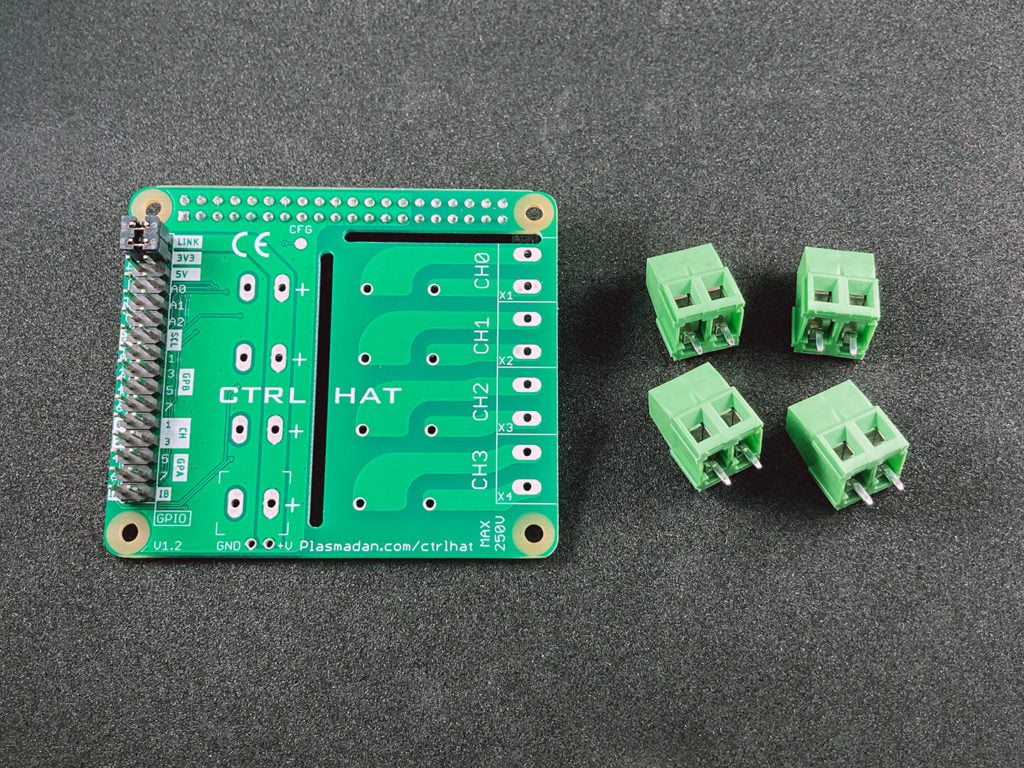 CTRL HAT - PlasmaDan Electronics