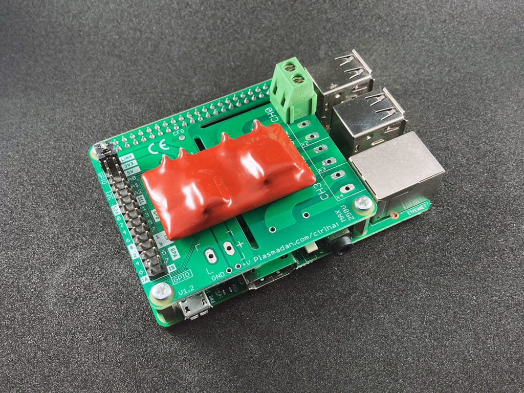 CTRL HAT - Gerber File Download - PlasmaDan Electronics