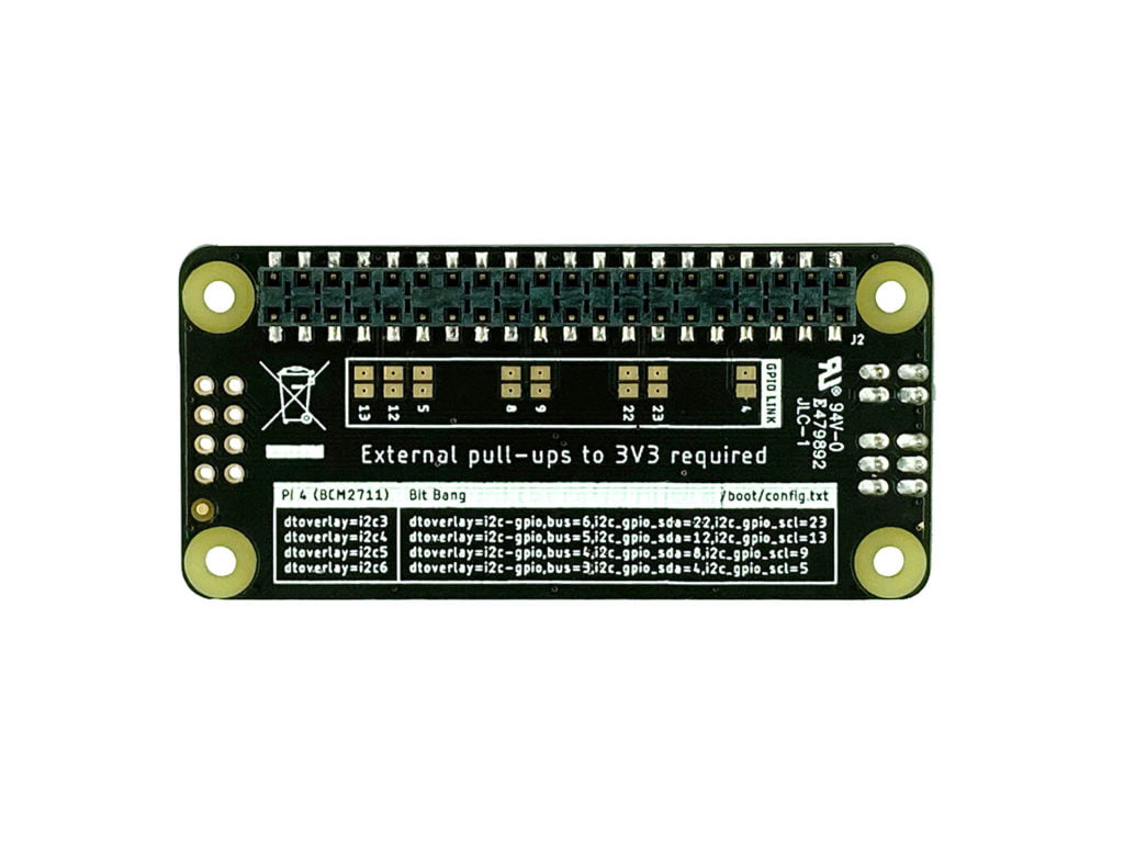GPIO I2C pHAT - PlasmaDan Electronics