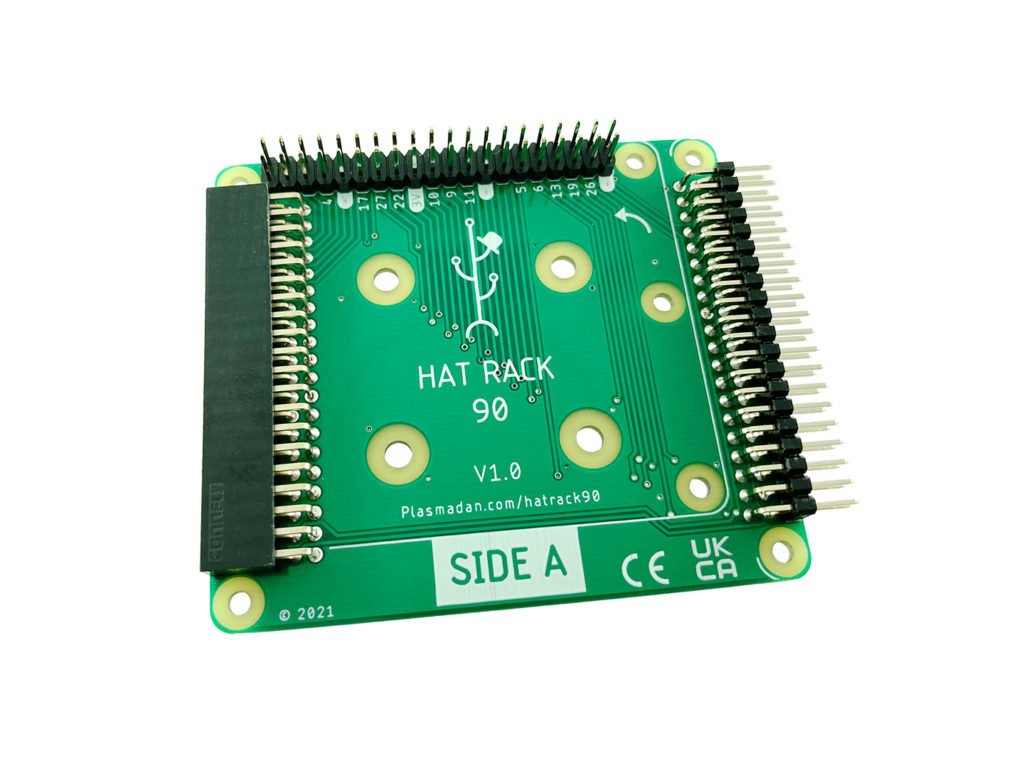 HAT RACK 90 - PlasmaDan Electronics