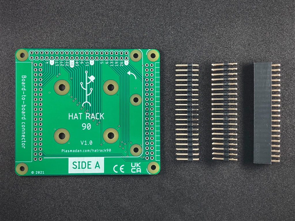 HAT RACK 90 - PlasmaDan Electronics