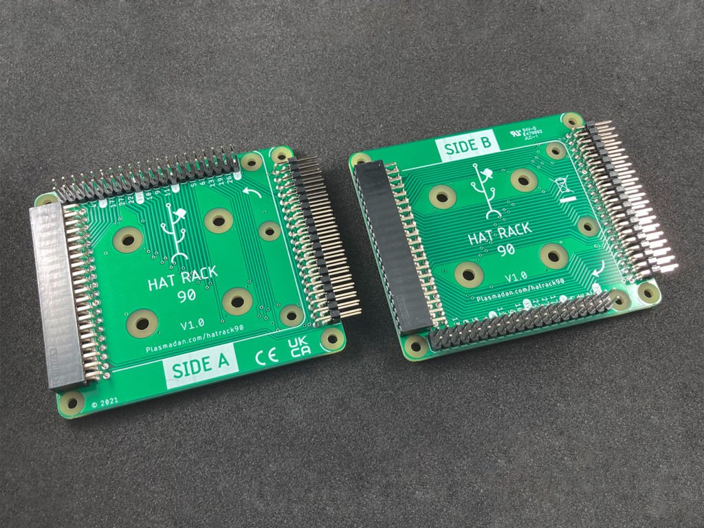 HAT RACK 90 - PlasmaDan Electronics