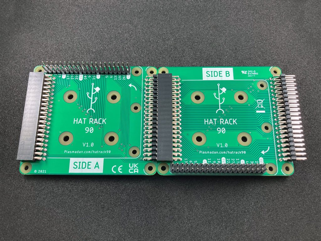 HAT RACK 90 - PlasmaDan Electronics