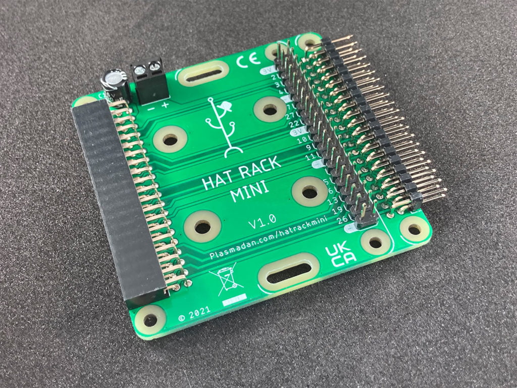 HAT RACK Mini - PlasmaDan Electronics