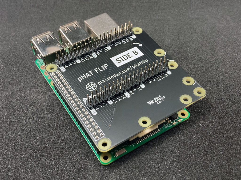 pHAT FLIP: Black Edition - PlasmaDan Electronics